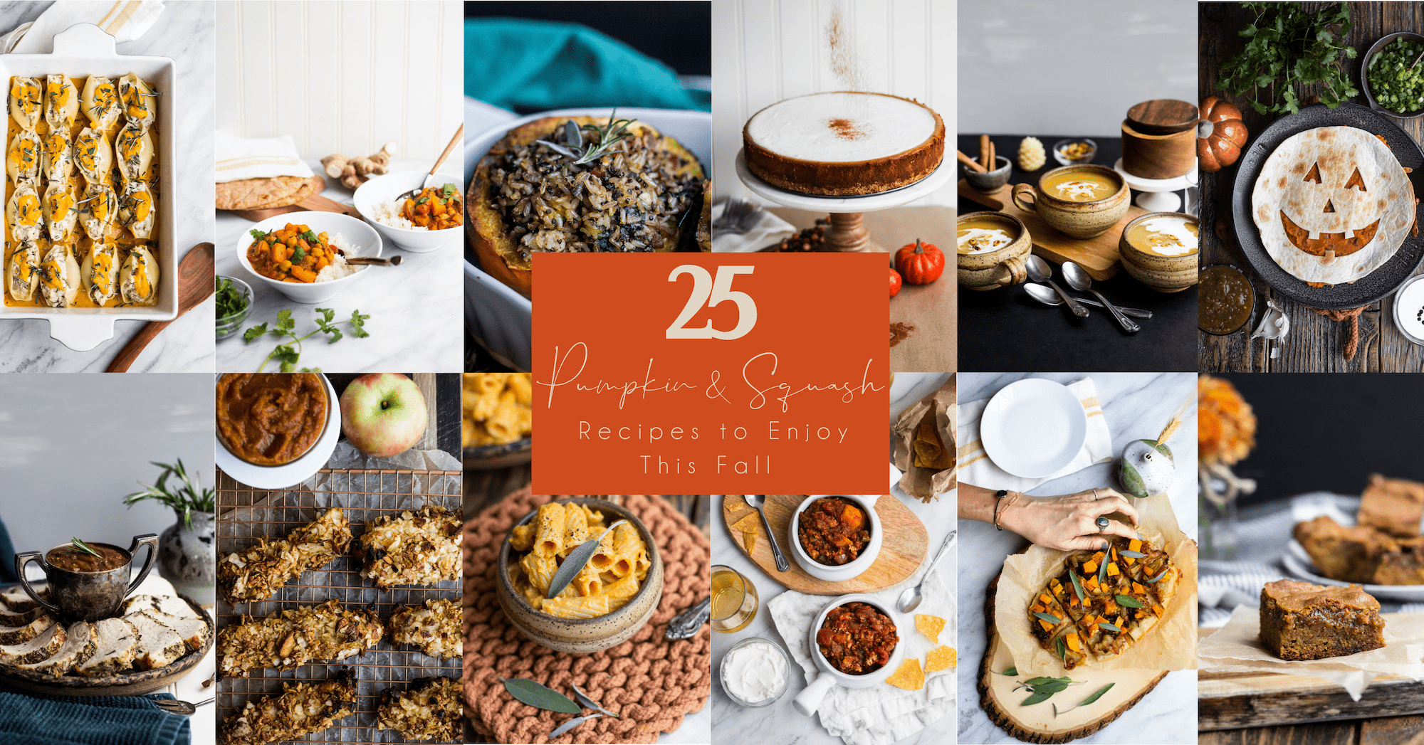 25 Pumpkin & Squash Recipes To Enjoy This Fall | So Happy You Liked It