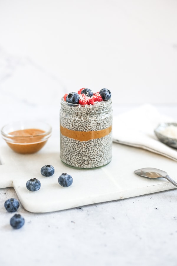 5 Ingredient Coconut Chia Pudding - So Happy You Liked It